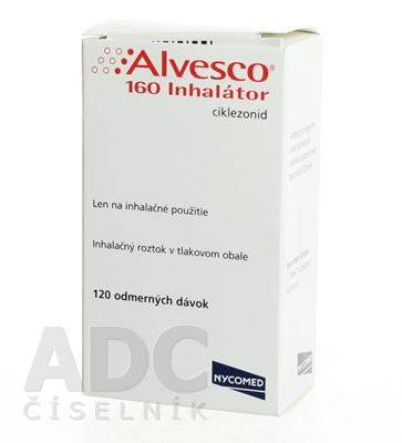 Alvesco 160 Inhalátor - ADC.sk