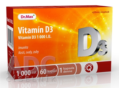 Dr.Max Vitamín D3 1000 I.U. - ADC.sk