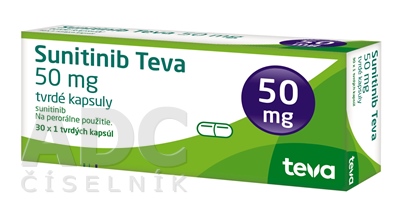 Sunitinib Teva 50 mg - ADC.sk