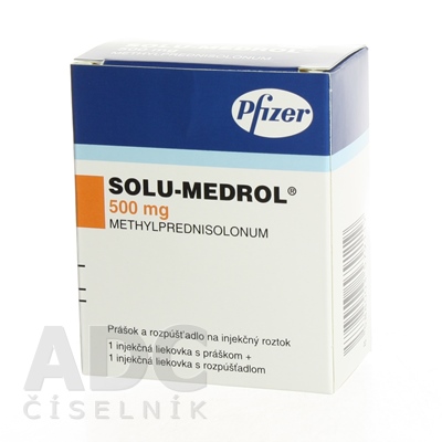 SOLU-MEDROL 500 mg - ADC.sk