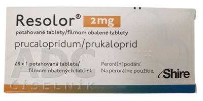 Resolor 2 mg filmom obalené tablety - ADC.sk