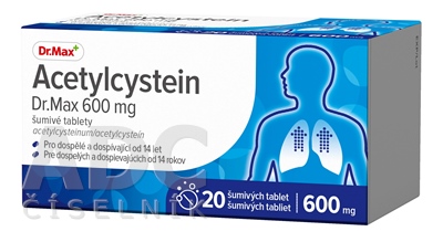 Acetylcystein Dr.Max 600 mg - ADC.sk