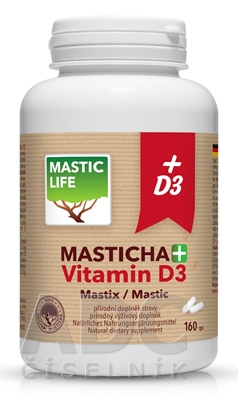 Zaradenie MASTICHA+ Vitamin D3 - MASTICLIFE do ADC Klasifikácie - ADC.sk
