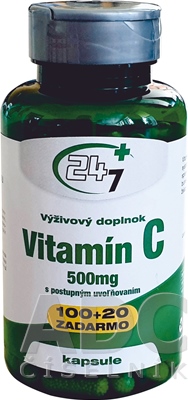 24/7 Plus Vitamín C 500 mg - ADC.sk