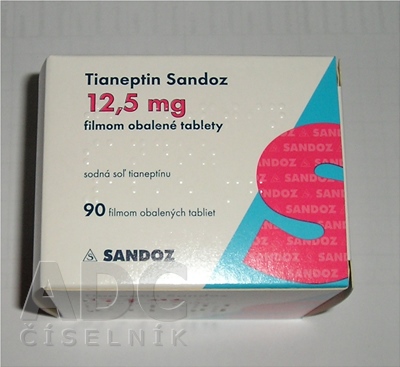 Tianeptin Sandoz 12,5 mg filmom obalené tablety - ADC.sk
