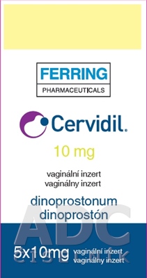 Cervidil 10 mg vaginálny inzert - ADC.sk