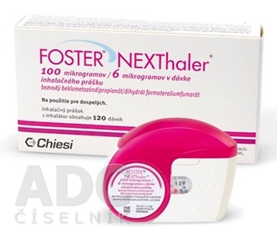 Foster Nexthaler 100/6 mikrogramov/dávka - ADC.sk