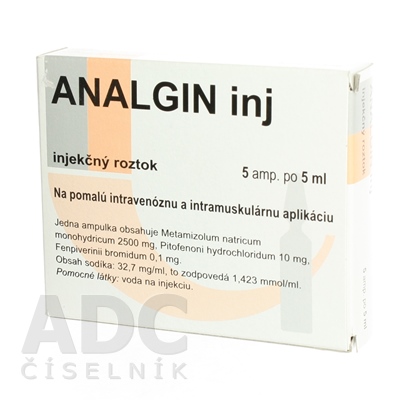 ANALGIN inj - ADC.sk