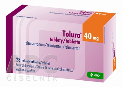 Prerušenie dodávok: Tolura 40 mg tablety tbl (blis.OPA/Al/PVC/Al) 1x28 ...