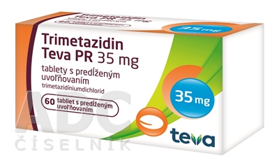 Trimetazidin Teva PR 35 mg - ADC.sk