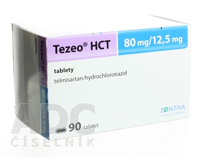 Tezeo HCT 80 mg/12,5 mg - ADC.sk