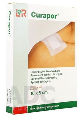 CURAPOR KRYTIE NA RANY TRANSPARENT 10x8 cm - ADC.sk