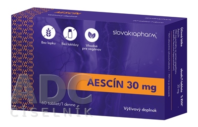 Slovakiapharm AESCÍN 30 mg - ADC.sk