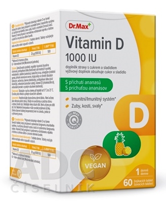 Produkty podobné Dr.Max Vitamin D 1000 IU - ADC.sk