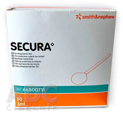 SECURA No-sting barrier film - ADC.sk