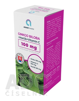 Kde kúpiť ADAMPharm GINKGO BILOBA+Horčík+Vitamín C - ADC.sk