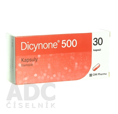DICYNONE 500 kapsuly - ADC.sk