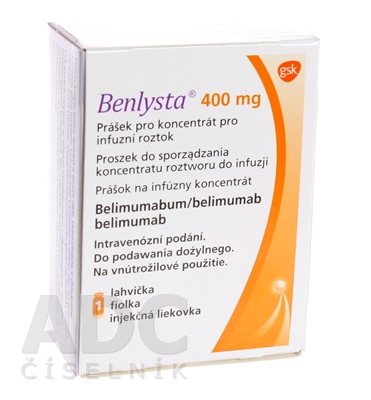 Benlysta 400 mg prášok na infúzny koncentrát - ADC.sk