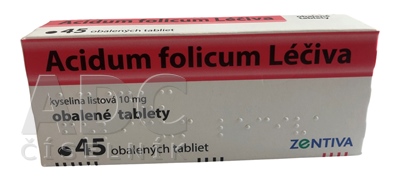 Acidum folicum Léčiva - ADC.sk