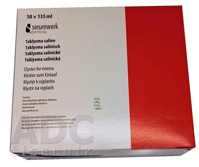 serumwerk Klysma salinická (klyzma) - ADC.sk