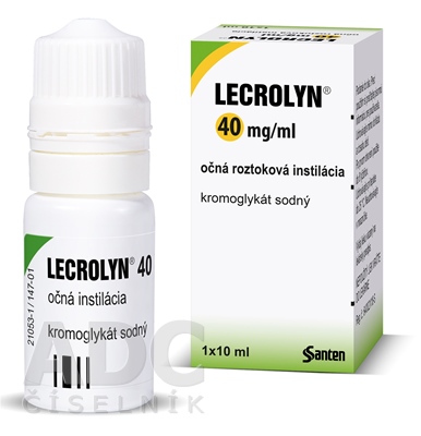 Lecrolyn 40 mg/ml očné roztokové kvapky - ADC.sk