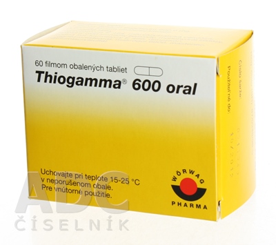 THIOGAMMA 600 ORAL - ADC.sk