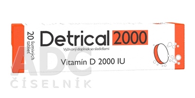 Detrical 2000 Vitamín D - ADC.sk