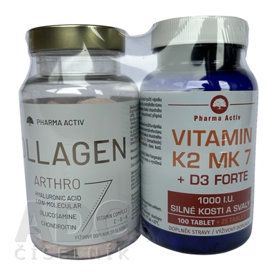 Kde kúpiť Pharma Activ COLLAGEN ARTHRO + Vitamín K2+D3 FORTE - ADC.sk