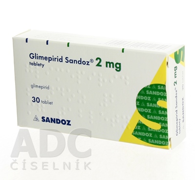 Glimepirid Sandoz 2 mg - ADC.sk