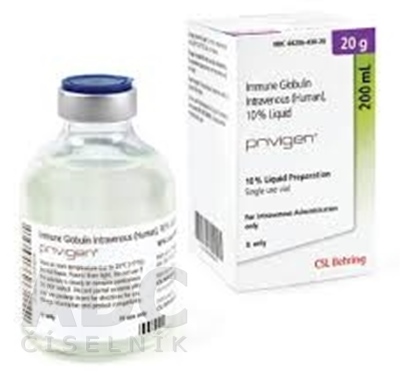 Prerušenie dodávok: Privigen 100 mg/ml infúzny intravenózny roztok sol ...