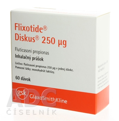 Flixotide Diskus 250 µg - ADC.sk