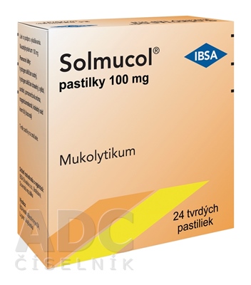 Solmucol pastilky 100 mg - ADC.sk