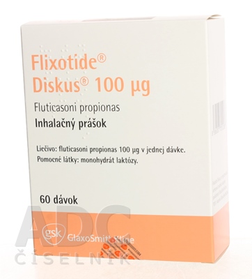 Flixotide Diskus 100 µg - ADC.sk