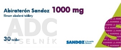 Abiraterón Sandoz 1000 mg - ADC.sk