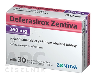 Deferasirox Zentiva 360 mg - ADC.sk