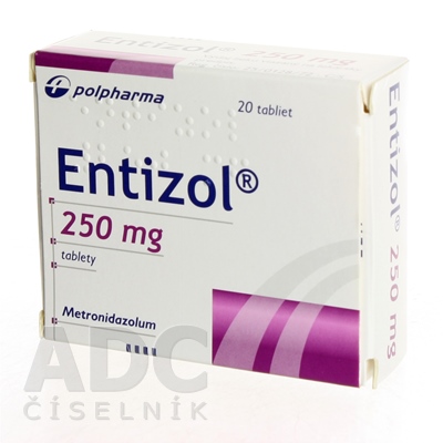 Entizol 250 mg tablety - ADC.sk