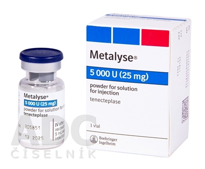 Metalyse 5 000 jednotiek (25 mg) - ADC.sk