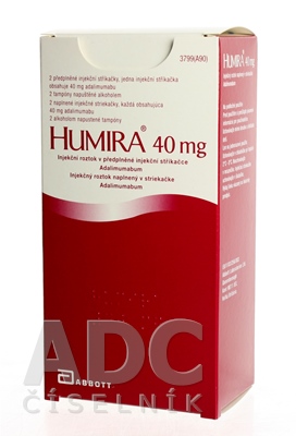HUMIRA 40 mg injekčný roztok v striekačke - ADC.sk