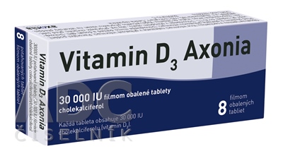 Vitamin D3 Axonia 30 000 IU - ADC.sk