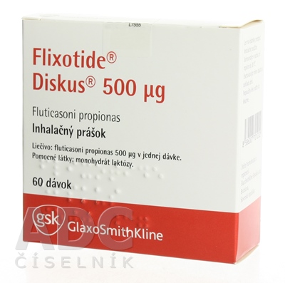 Flixotide Diskus 500 µg - ADC.sk