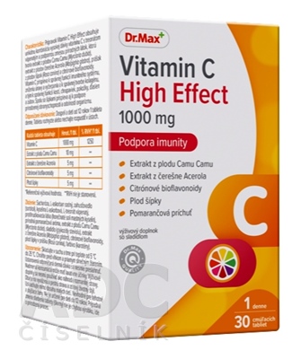 Dr.Max Vitamin C High Effect 1000 mg - ADC.sk