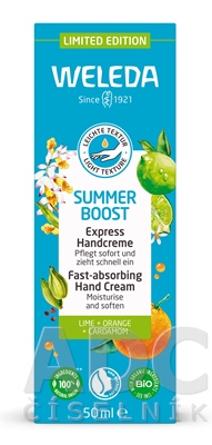 WELEDA SUMMER BOOST Hand cream Express - ADC.sk