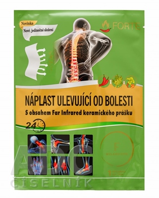 NÁPLASŤ NA BOLESŤ FORTE Far infrared - ADC.sk
