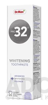 Produkty podobné Dr.Max PRO32 Toothpaste WHITENING - ADC.sk