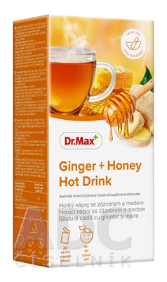 Dr.Max Ginger + Honey Hot Drink - ADC.sk