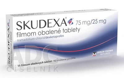 Skudexa 75 mg/25 mg filmom obalené tablety - ADC.sk