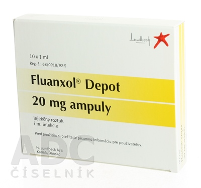 Fluanxol Depot 20 mg - ADC.sk