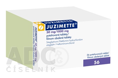 JUZIMETTE 50 mg/1000 mg - ADC.sk