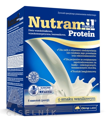 NUTRAMIL COMPLEX Protein Vanilka - ADC.sk