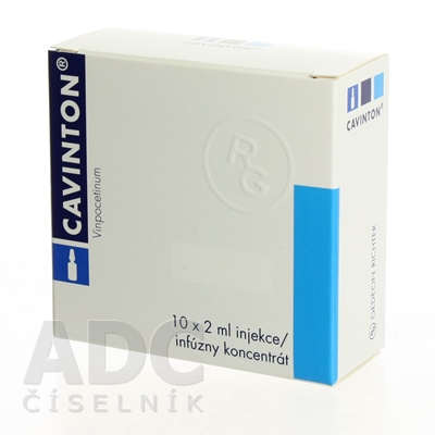 CAVINTON 10 mg/2 ml - ADC.sk